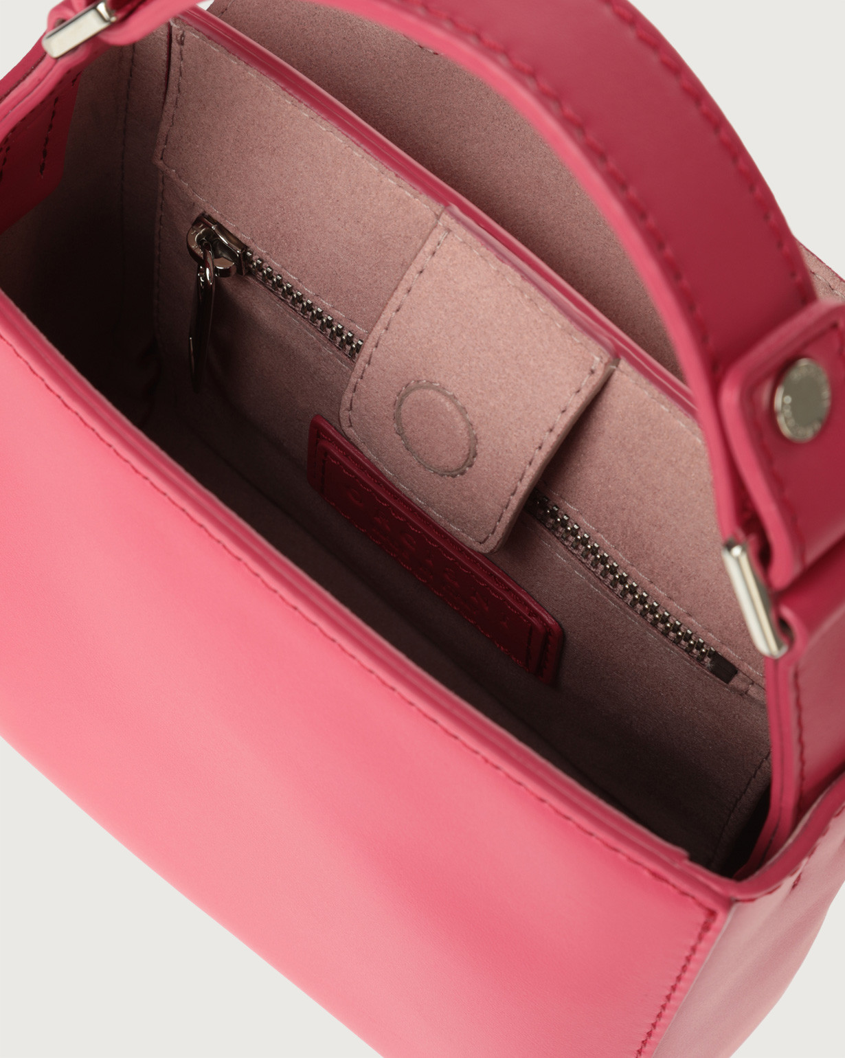 Orciani Borsa Sveva Vanity Mini a mano in pelle con tracolla, colore ...