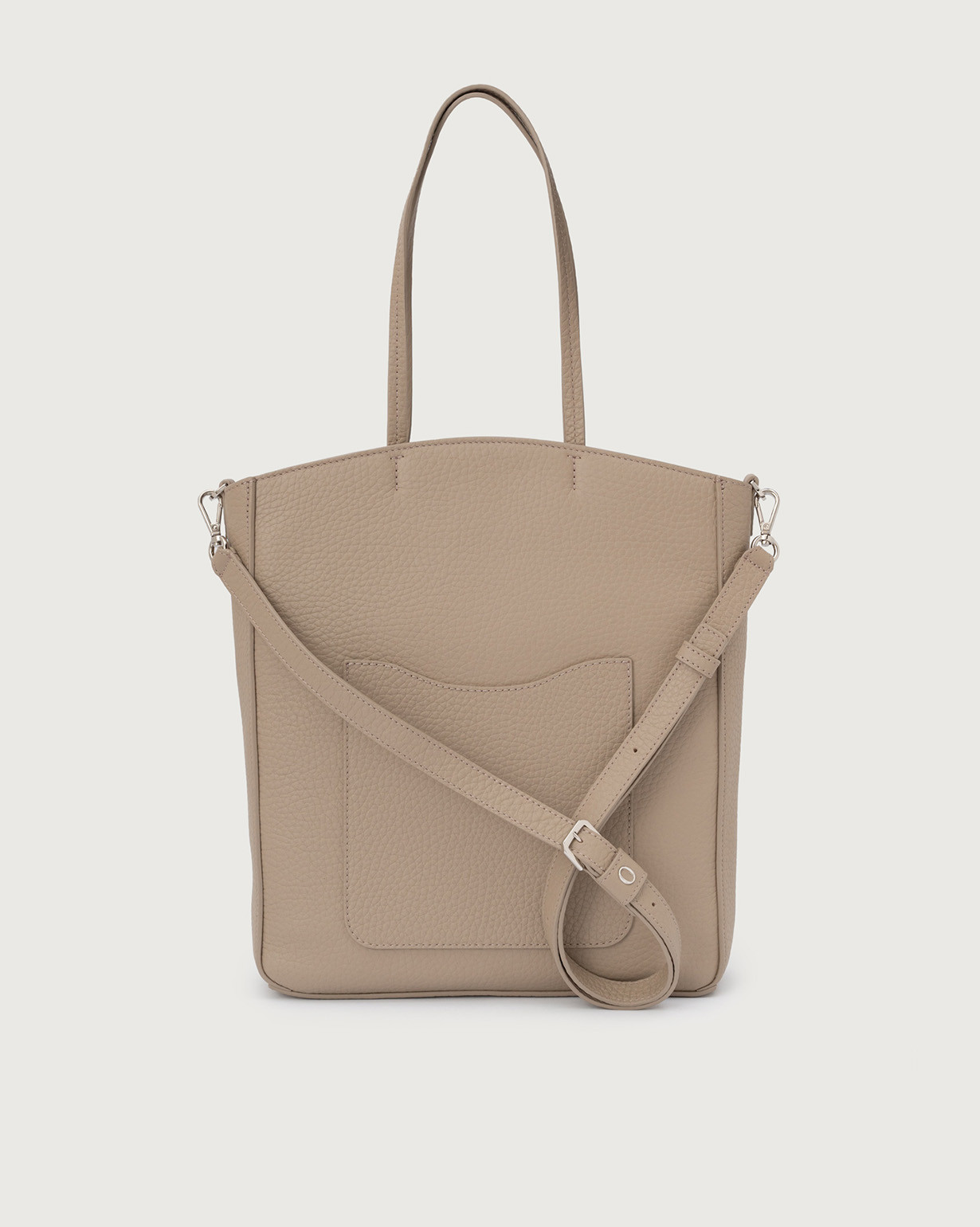 ORCIANI | Ladylike M Soft medium leather tote bag. color Sand