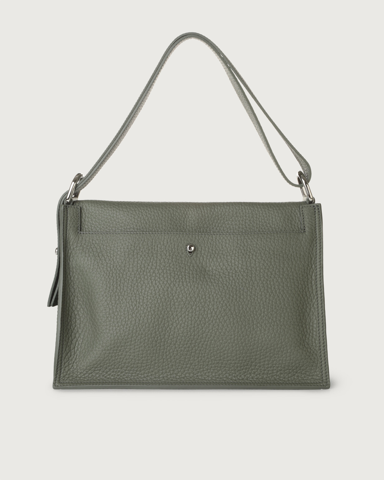 ORCIANI | Pillow Soft leather shoulder and crossbody bag. color Green