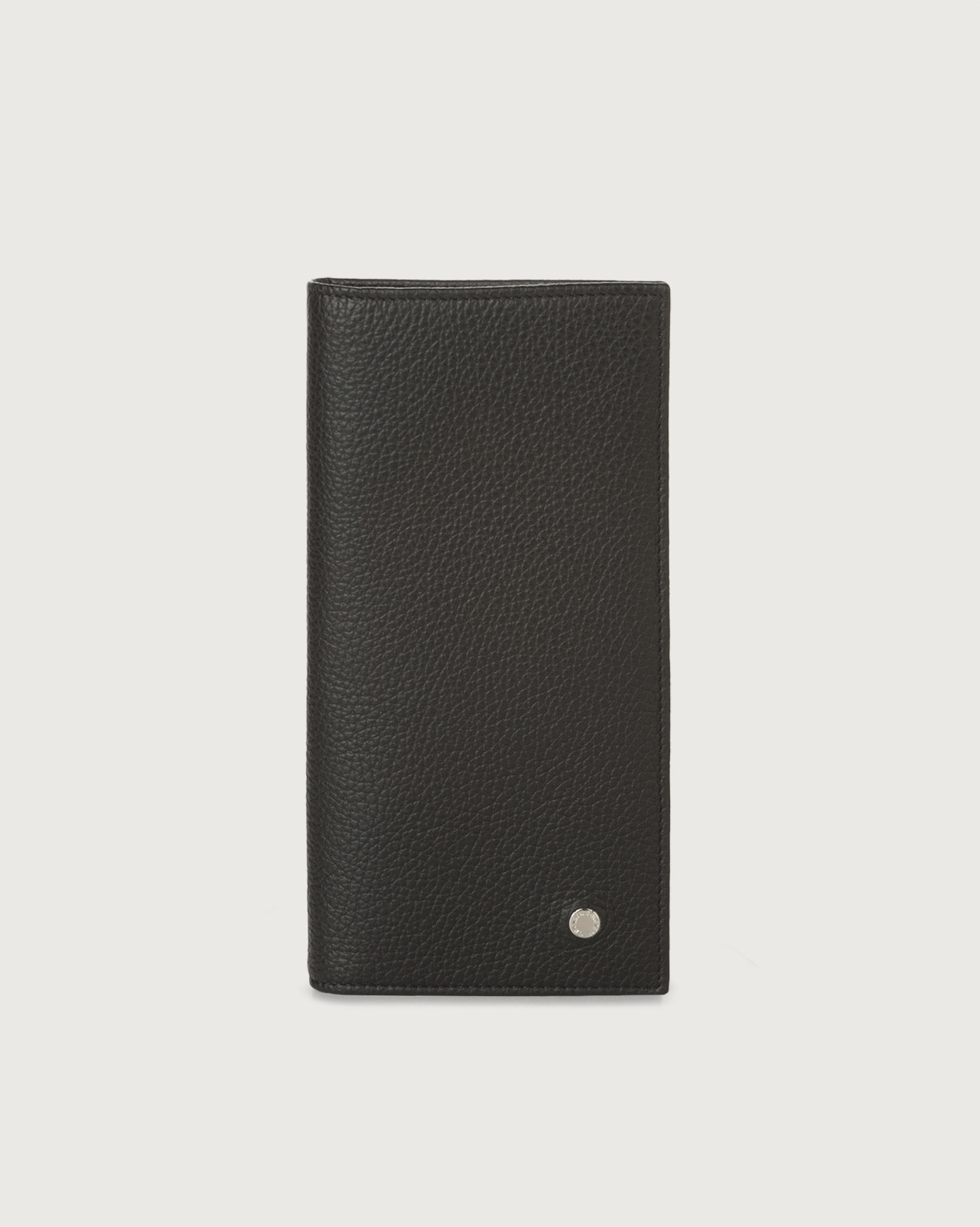 ORCIANI Micron leather vertical wallet. , color Black