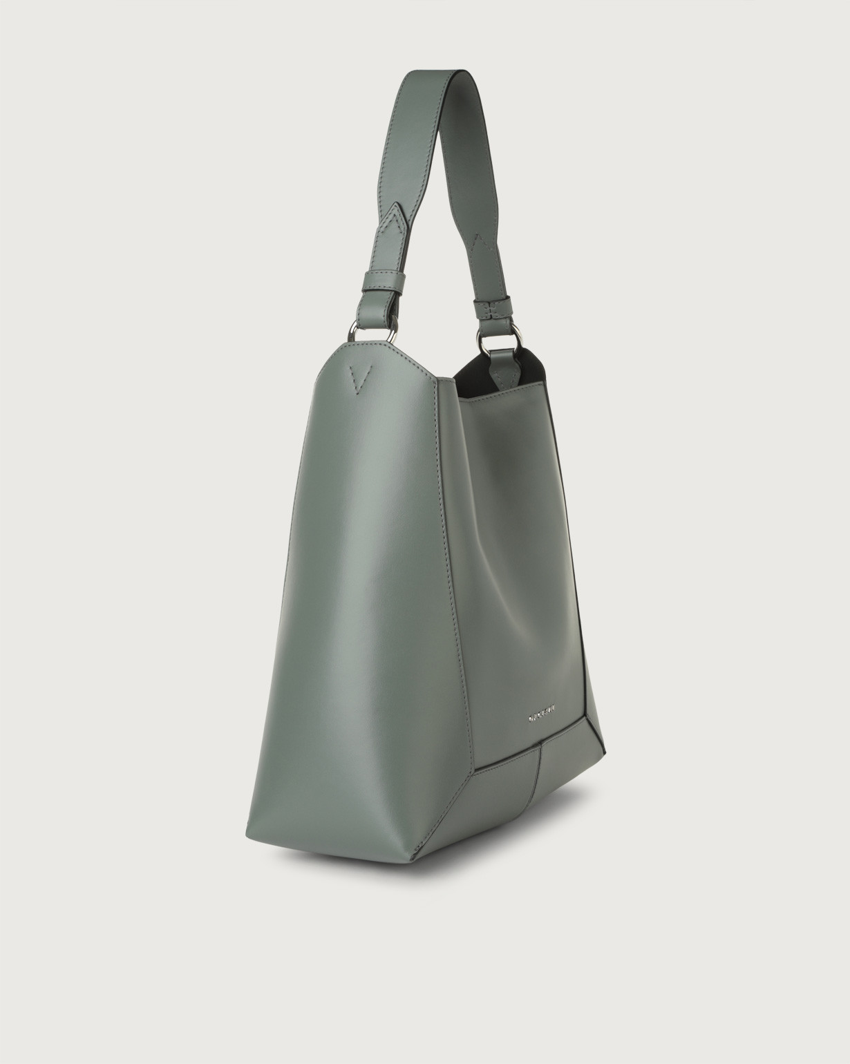 ORCIANI Frame Liberty leather shoulder bag. , color Green