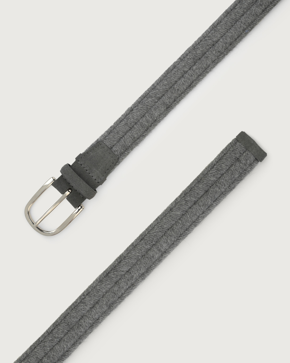 ORCIANI Elast Wool belt. , color Dark Grey