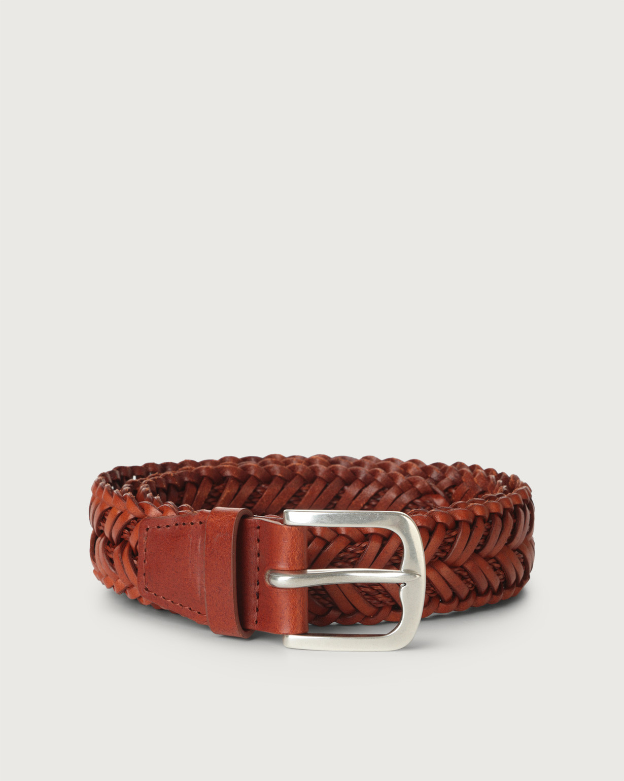 ORCIANI Coloring leather belt. , color Orange