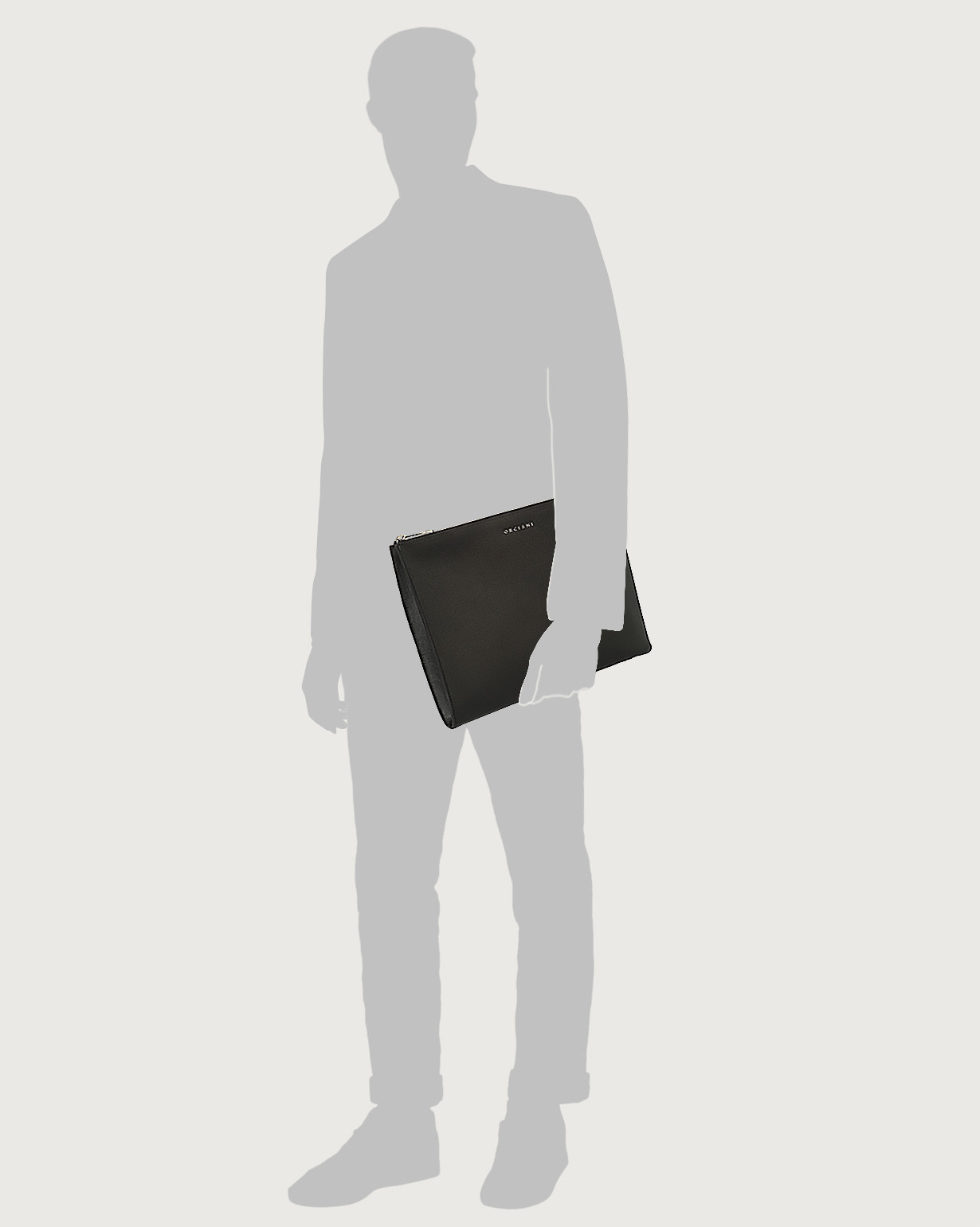 black document holder