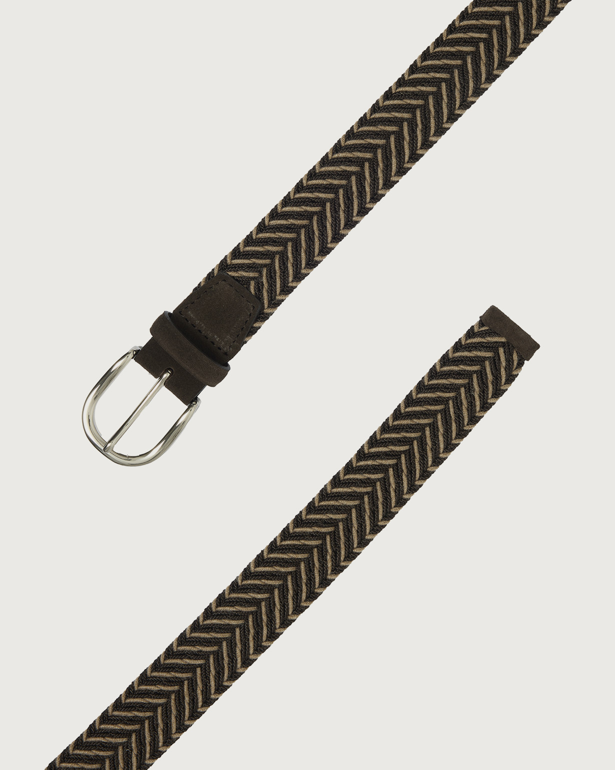 ORCIANI Hill Elast stretch wool belt 3,5 cm. , color Unique