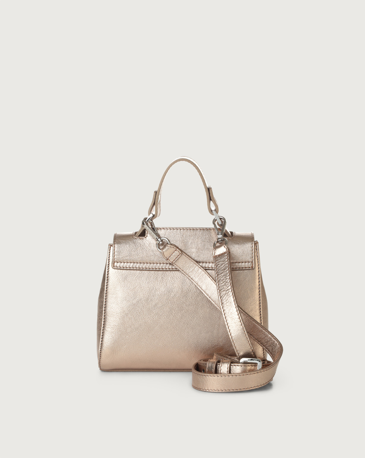 ORCIANI Sveva Mini Pepita leather handbag with shoulder strap. , color ...