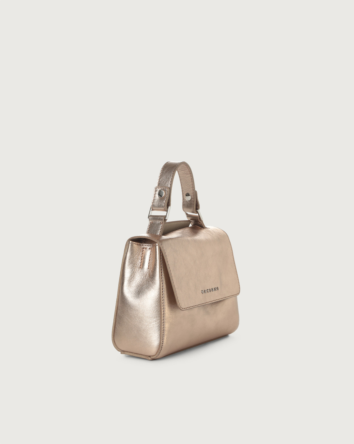 ORCIANI Sveva Mini Pepita leather handbag with shoulder strap. , color ...