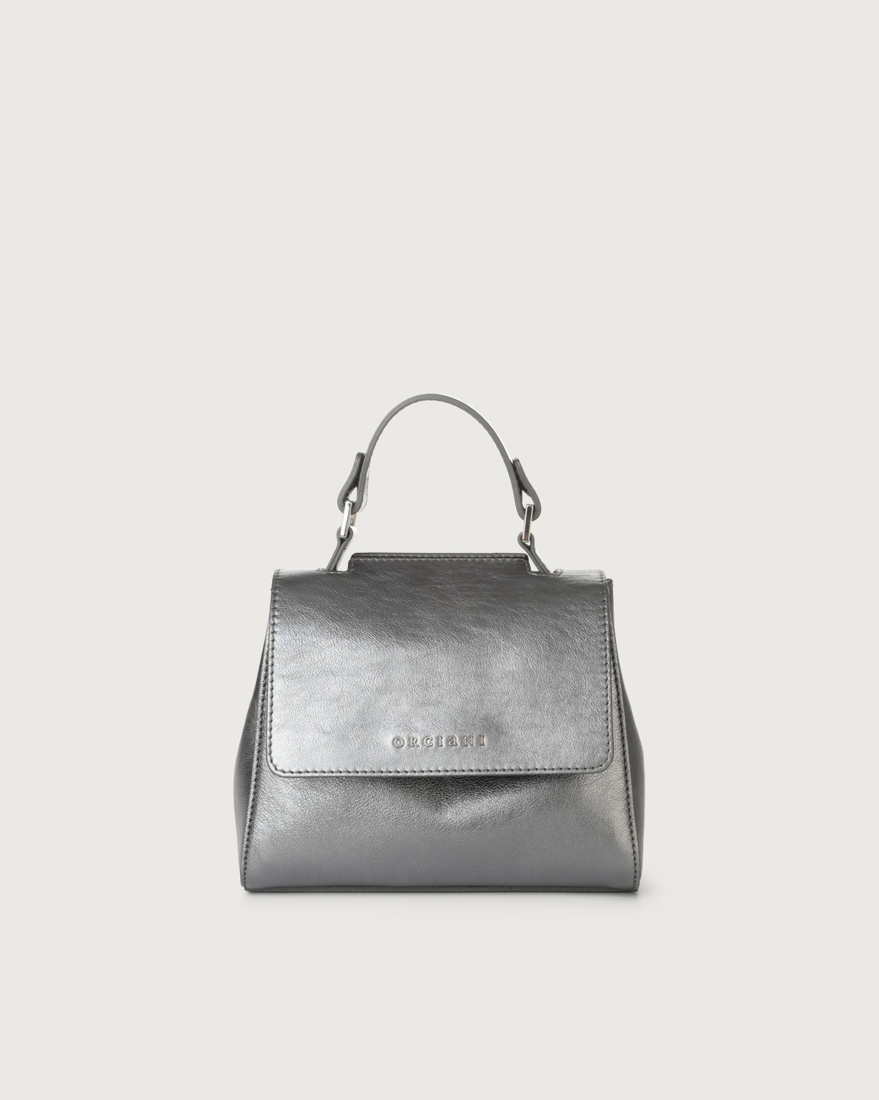 ORCIANI Sveva Mini Pepita leather handbag with shoulder strap. , color ...