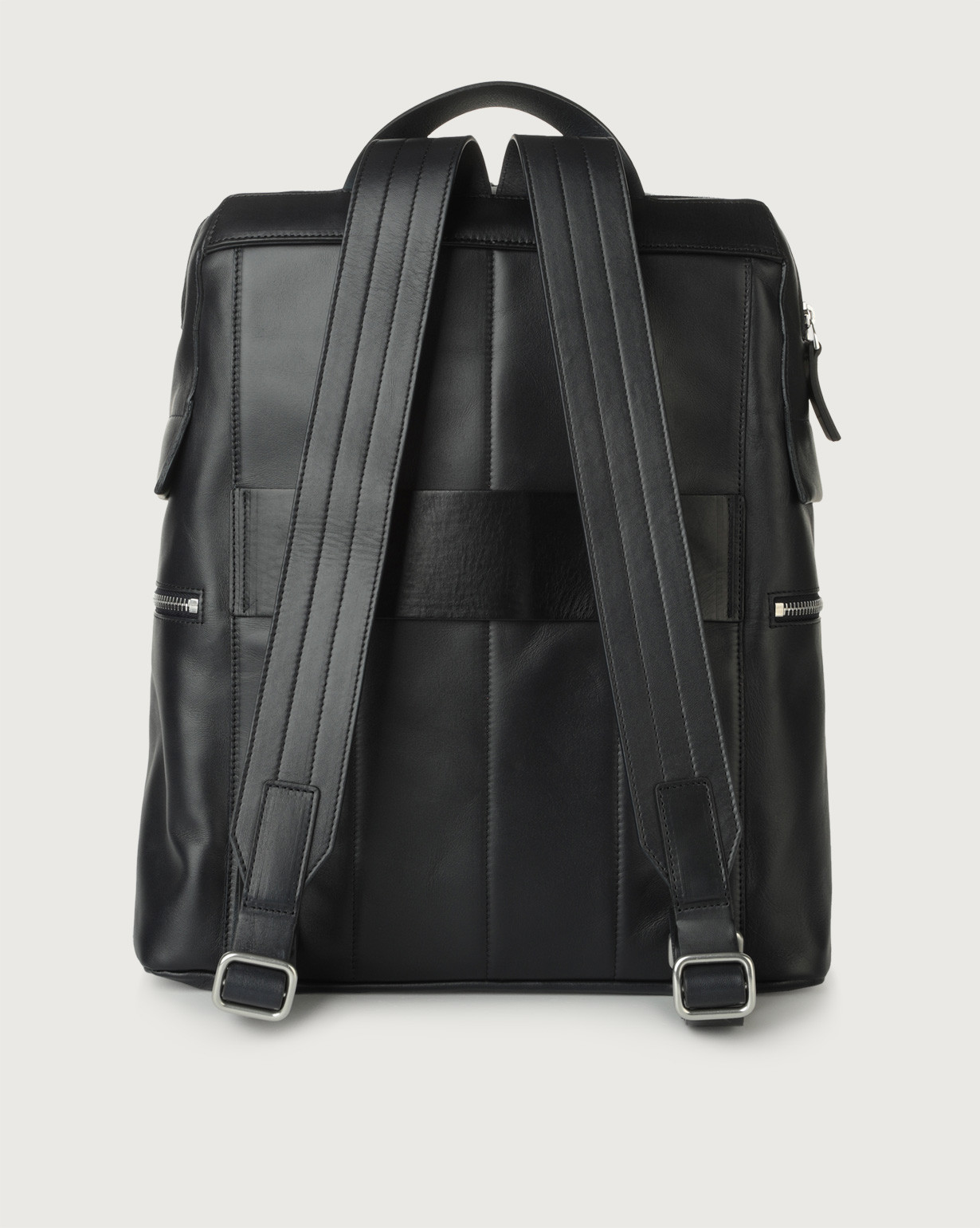 ORCIANI Nobuckle Metal Free Planet backpack. , color Blue