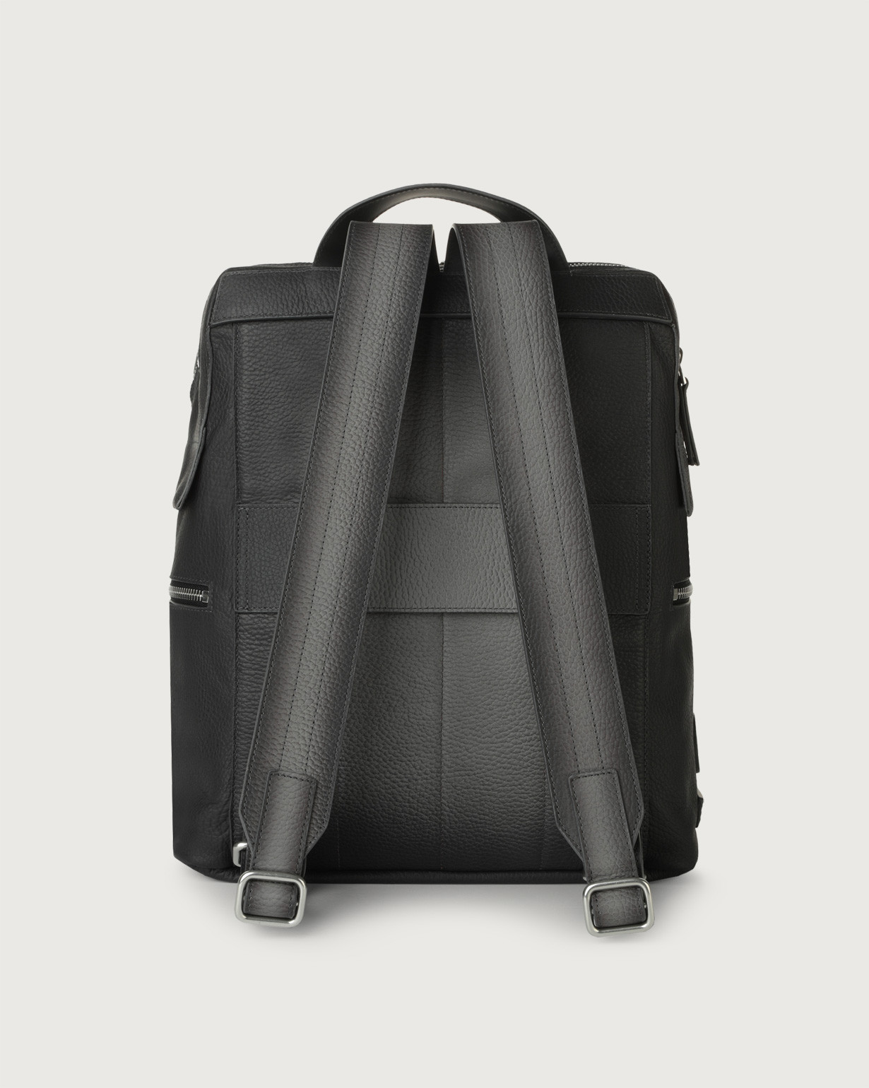 ORCIANI Nobuckle Eco Dollaro Deep medium Planet backpack. , color Grey