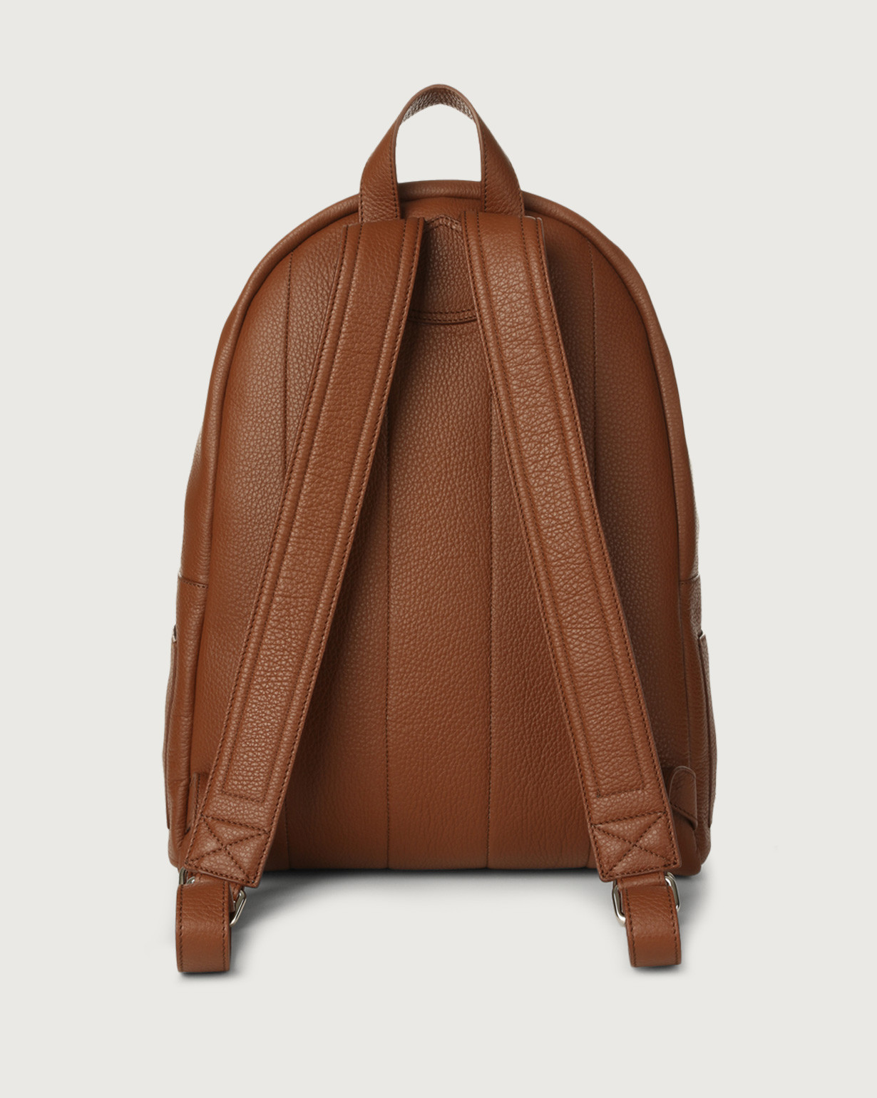 ORCIANI Micron leather backpack. , color Burnt