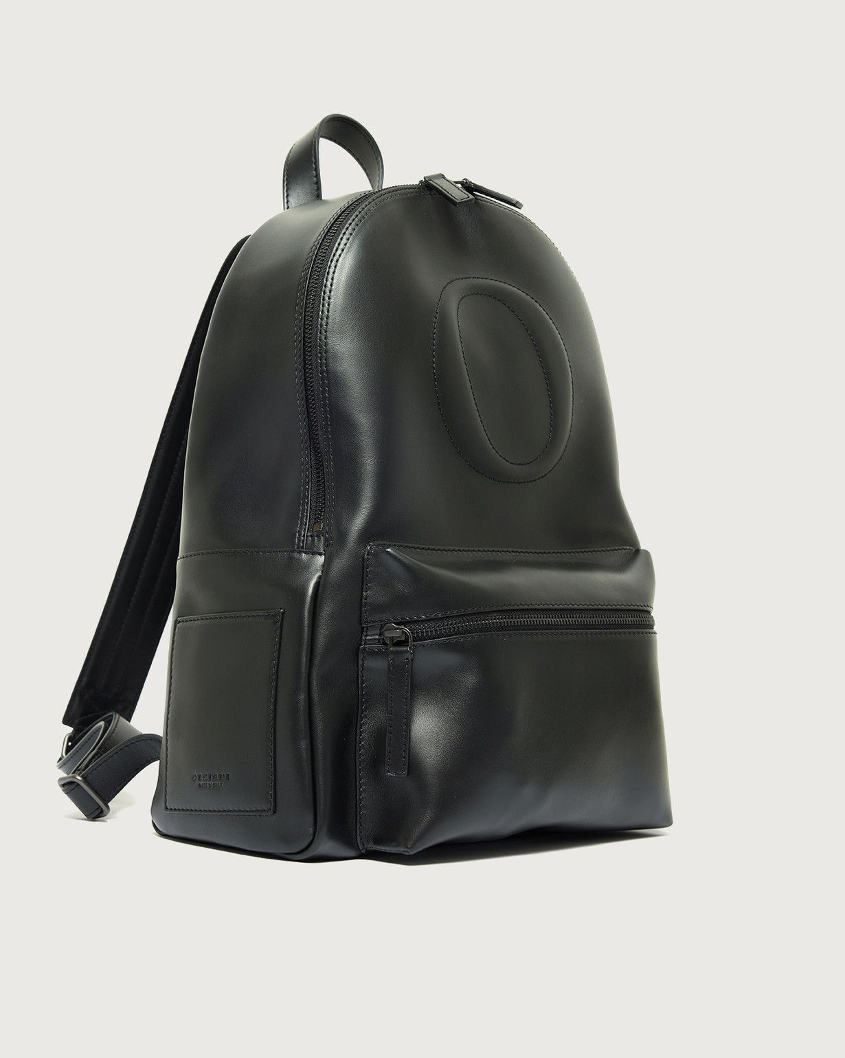 ORCIANI Laio Alba leather backpack, color Black