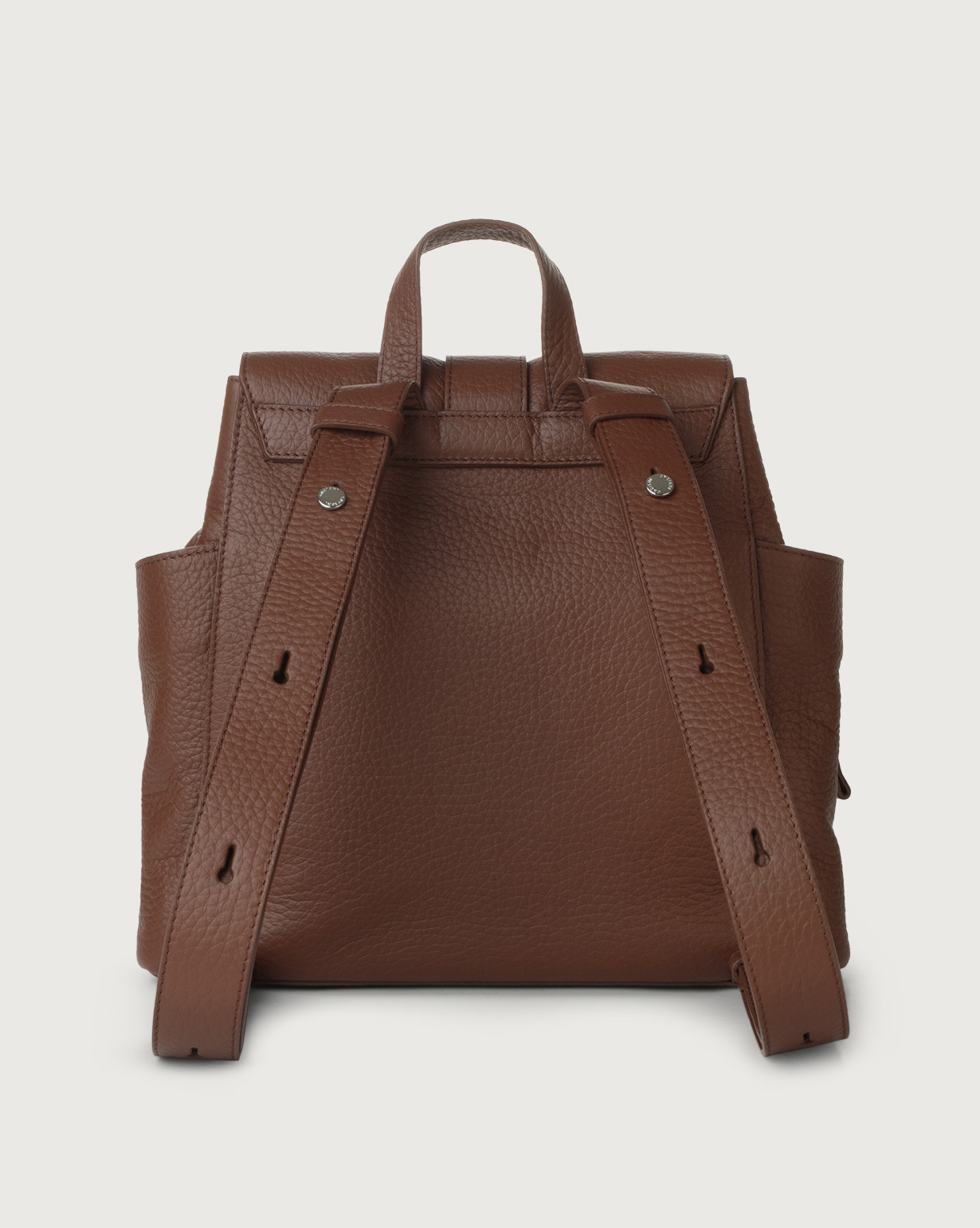 ORCIANI Rebel Soft leather backpack, color Cognac
